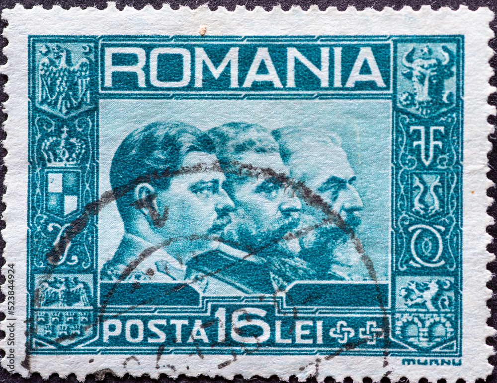 ROMANIA - CIRCA 1931: a postage stamp from Romania , showing the ...
