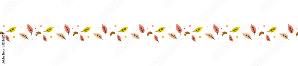 Linia liście Stock Vector | Adobe Stock