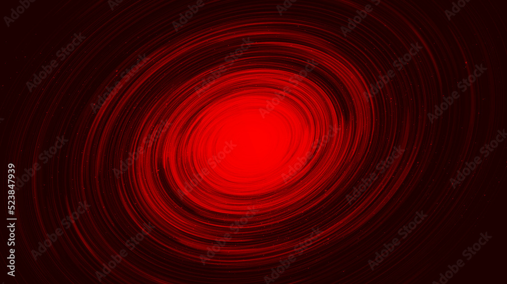 Dark Giant interstella on Red Galaxy background with Milky Way spiral ...