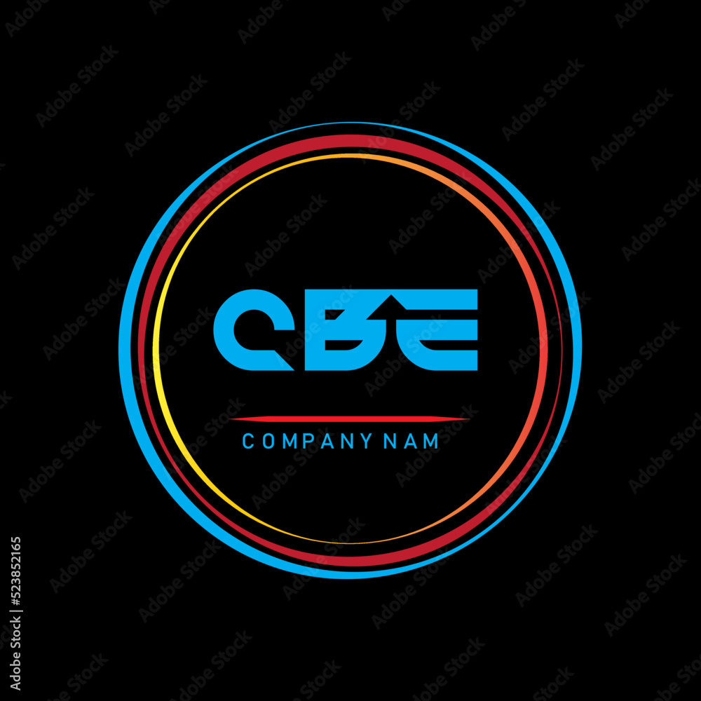 CBE simple logo for company,CBE t-shairt logo design,CBE letter logo ...