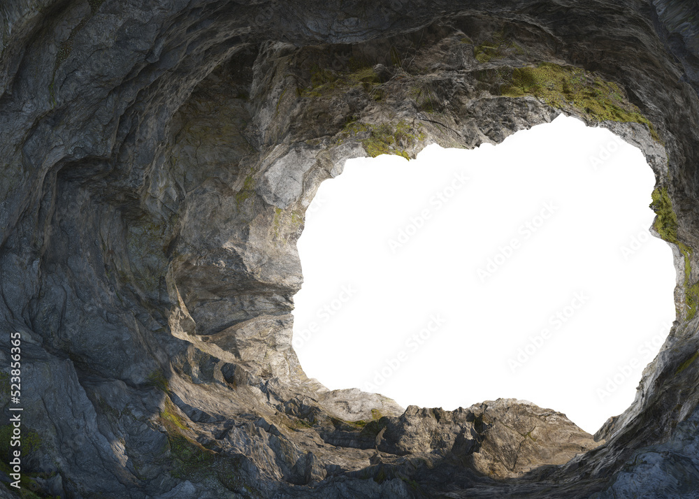 Caves on transparent background Stock Illustration | Adobe Stock