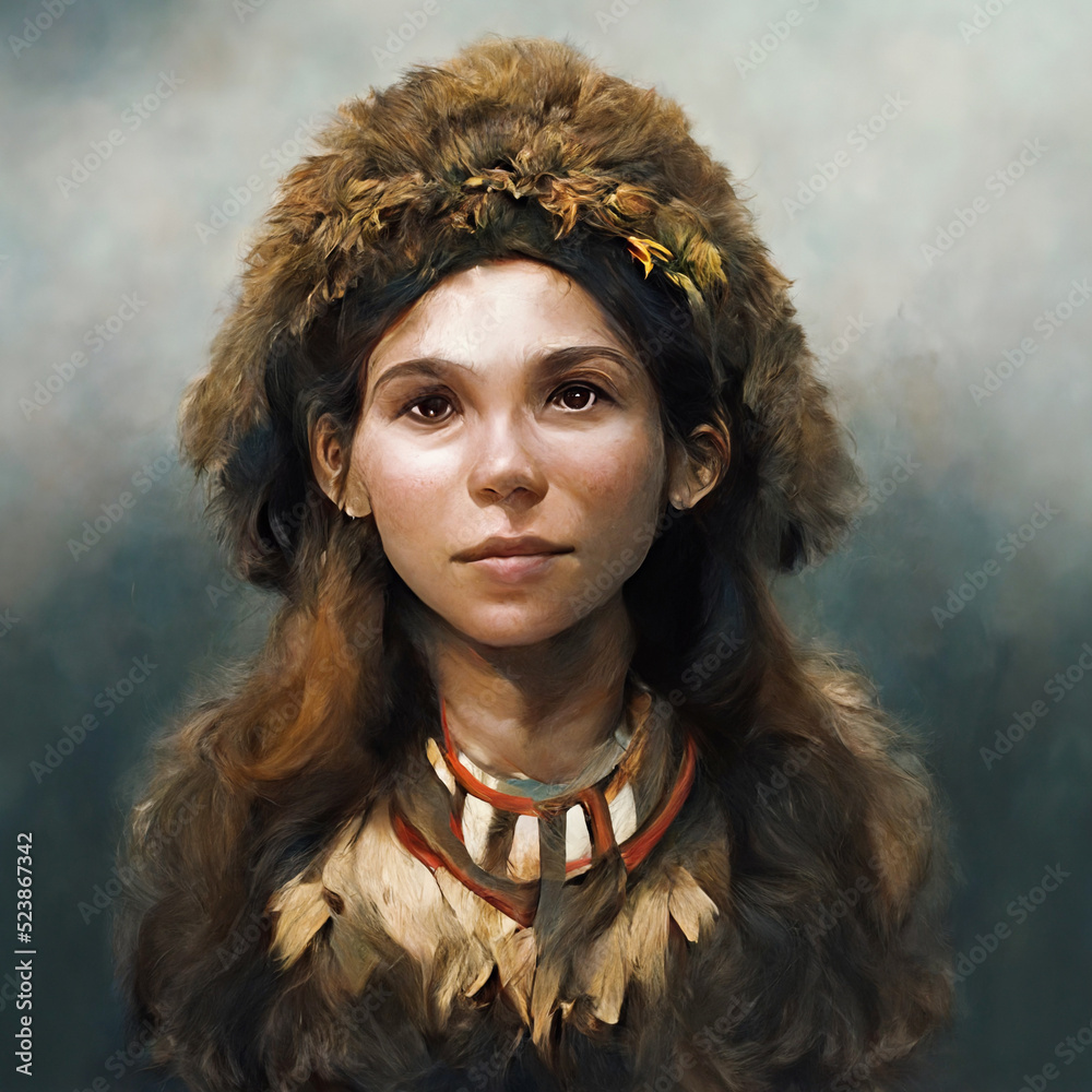 Prehistoric Women Art