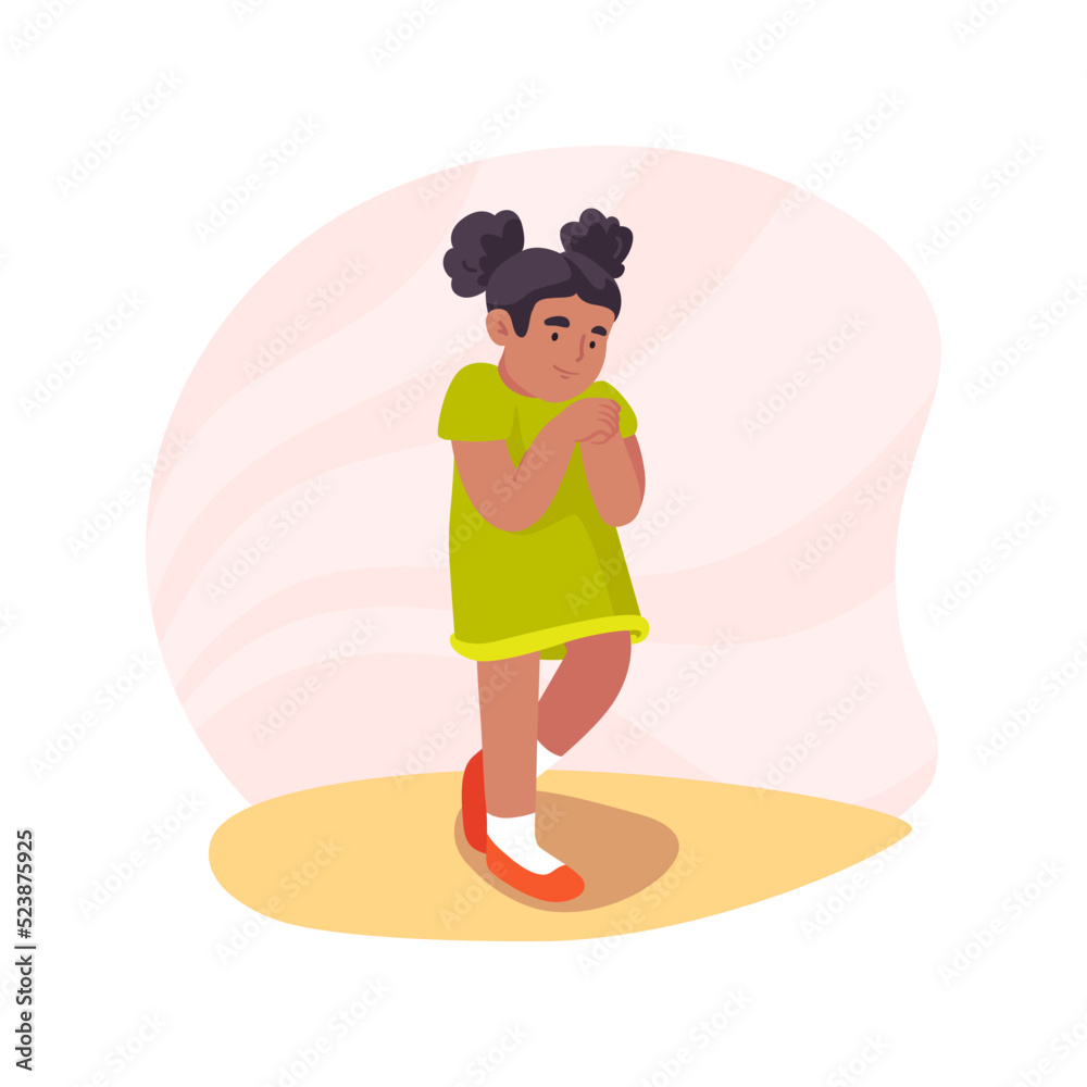 Embarrassment isolated cartoon vector illustration. Stock Vector ...