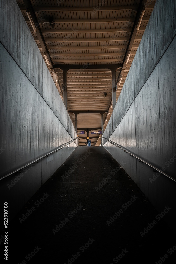 Train station underpass Stock Photo | Adobe Stock