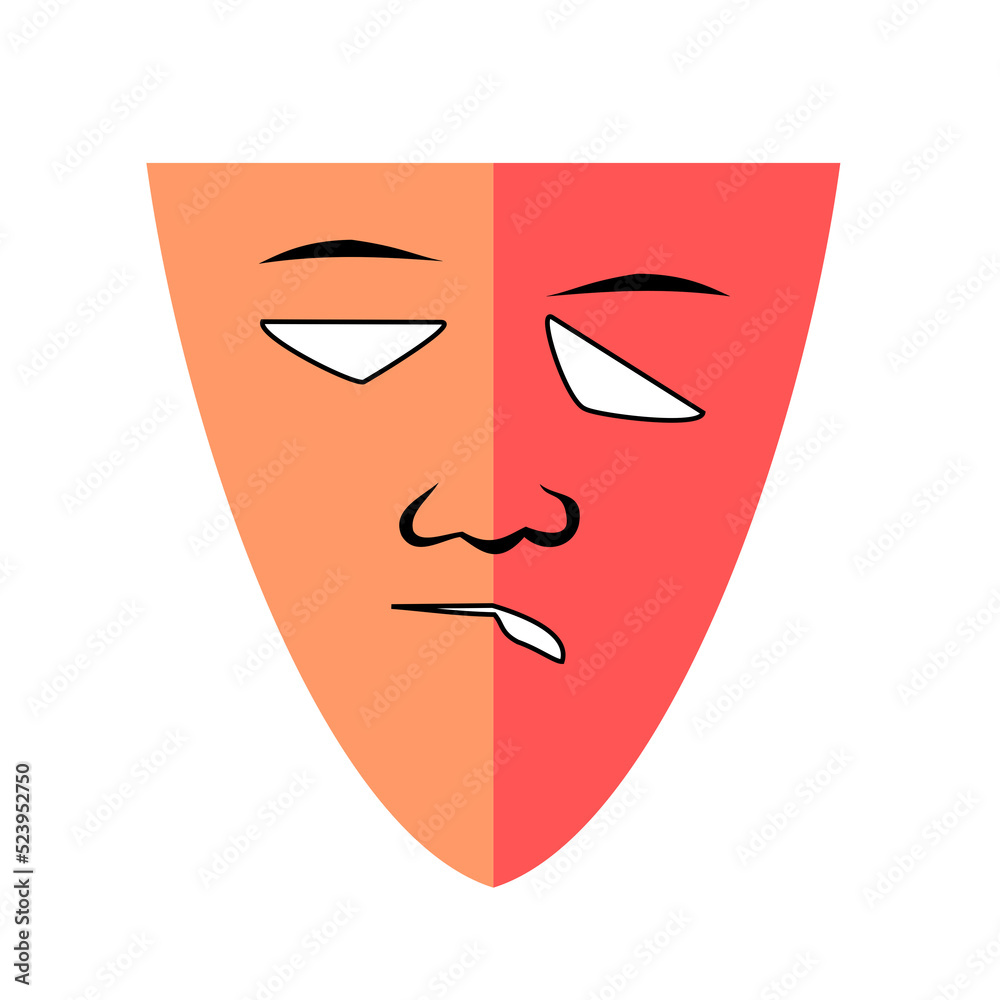 Painful human red face from Trigeminal Neuralgia or Temporomandibular ...