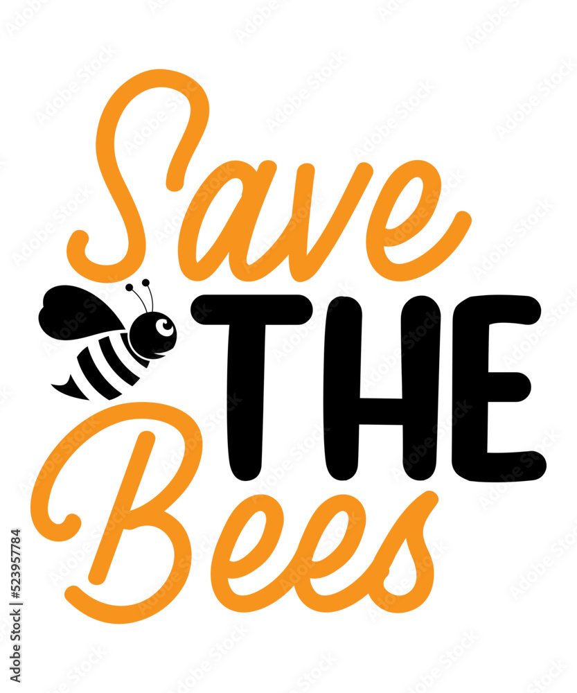 Bee Bundle SVG, Honey Bee SVG, Stock Vector | Adobe Stock