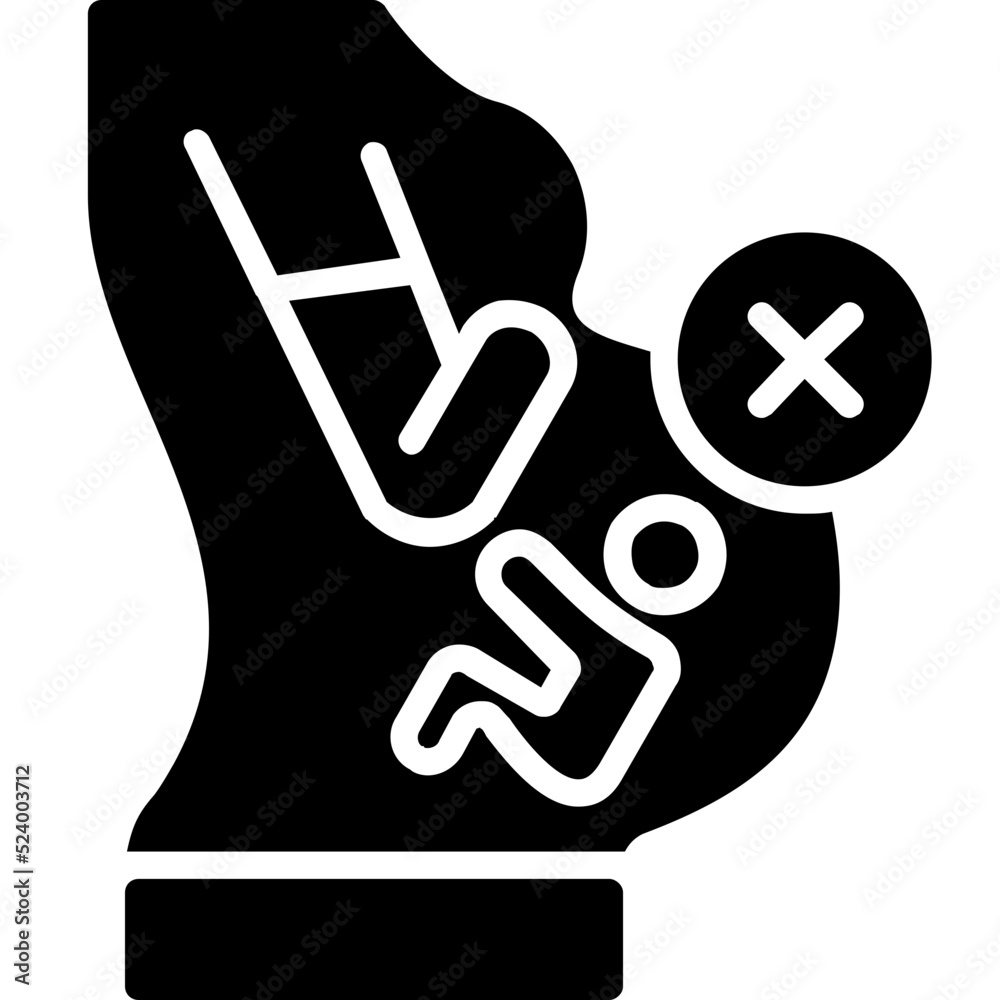 Miscarriage Icon Stock Vector | Adobe Stock