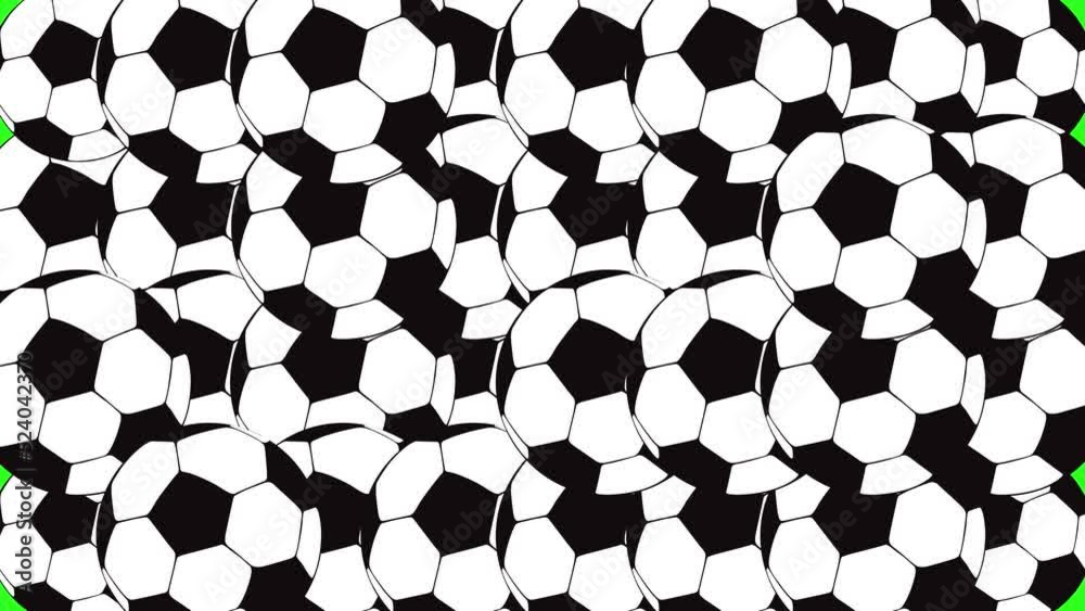 Green Screen Soccer Ball Transition Pack. Soccer ball animation ...