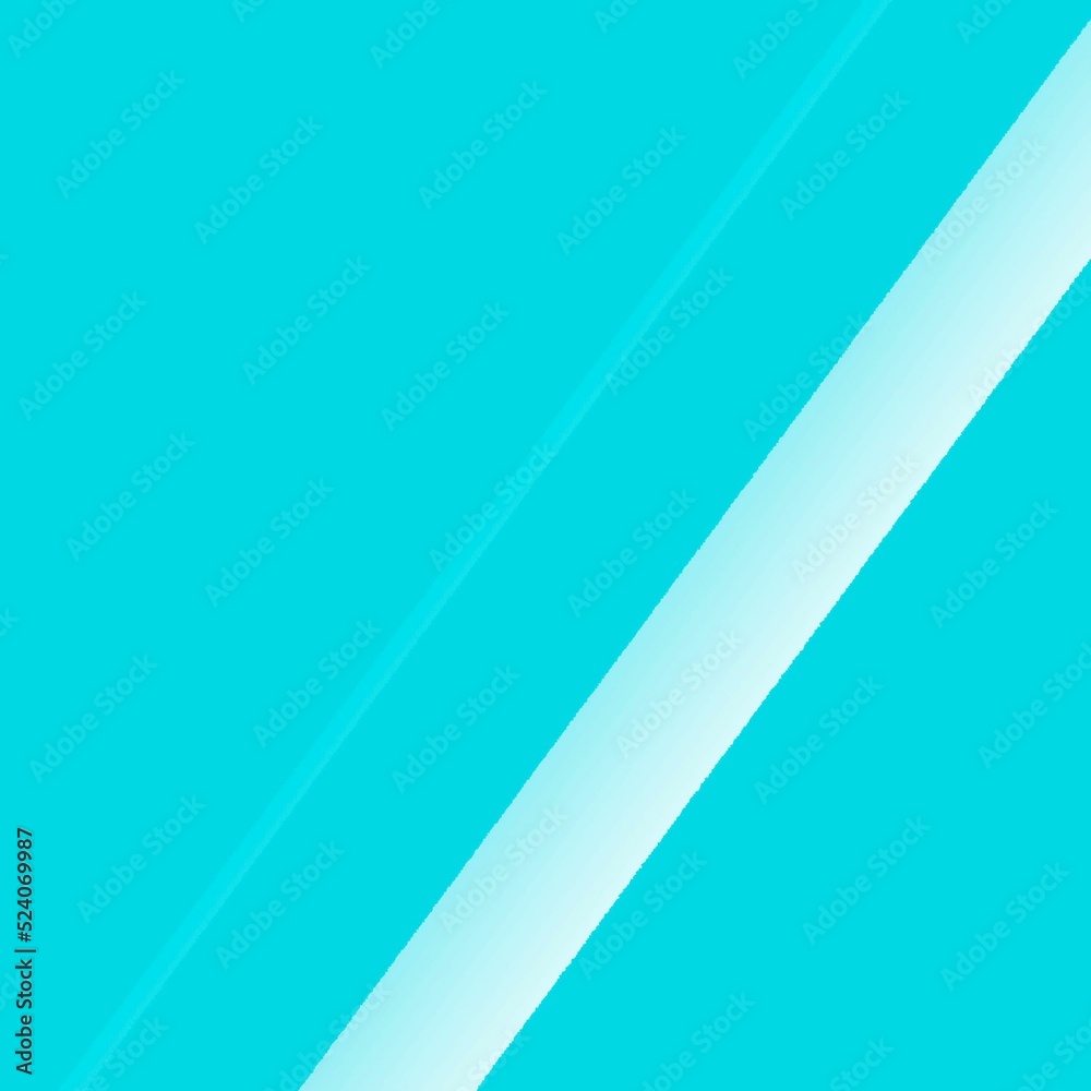 Abstract gradient green background illustration with oblique white ...