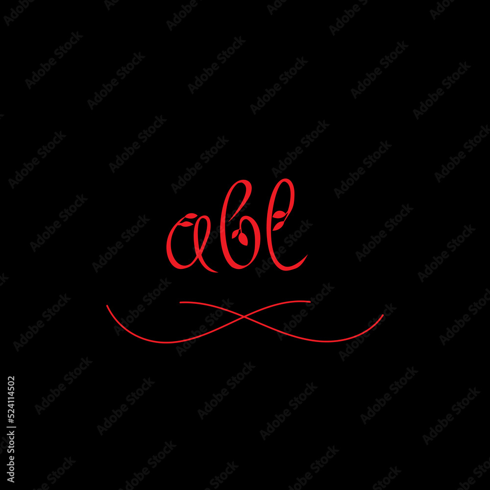 ABL logo,A B L design,ABL letter monogram logo design vector,unique ...
