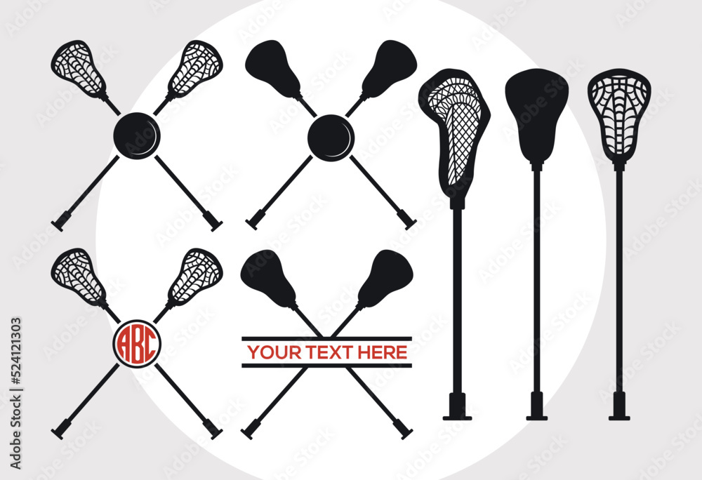 Lacrosse Stick Svg, Lax Svg, Ball Equipment Field Sports, Sports Svg ...