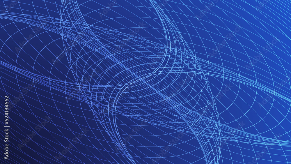 modern blue line curve pattern, background for template, banner and ...