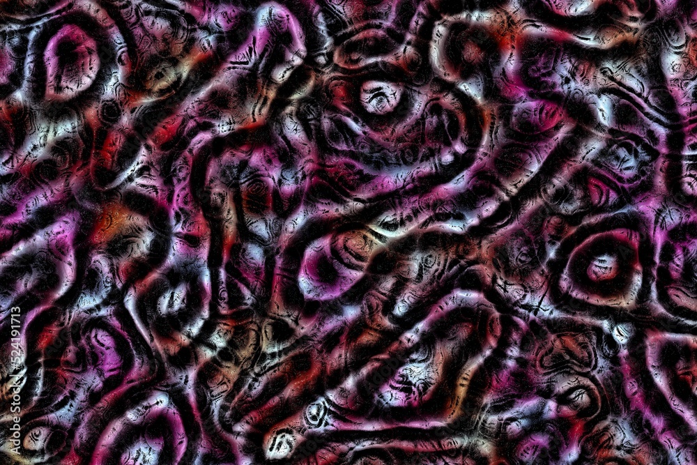 modern design alien body tissue digitally drawn texture background ...