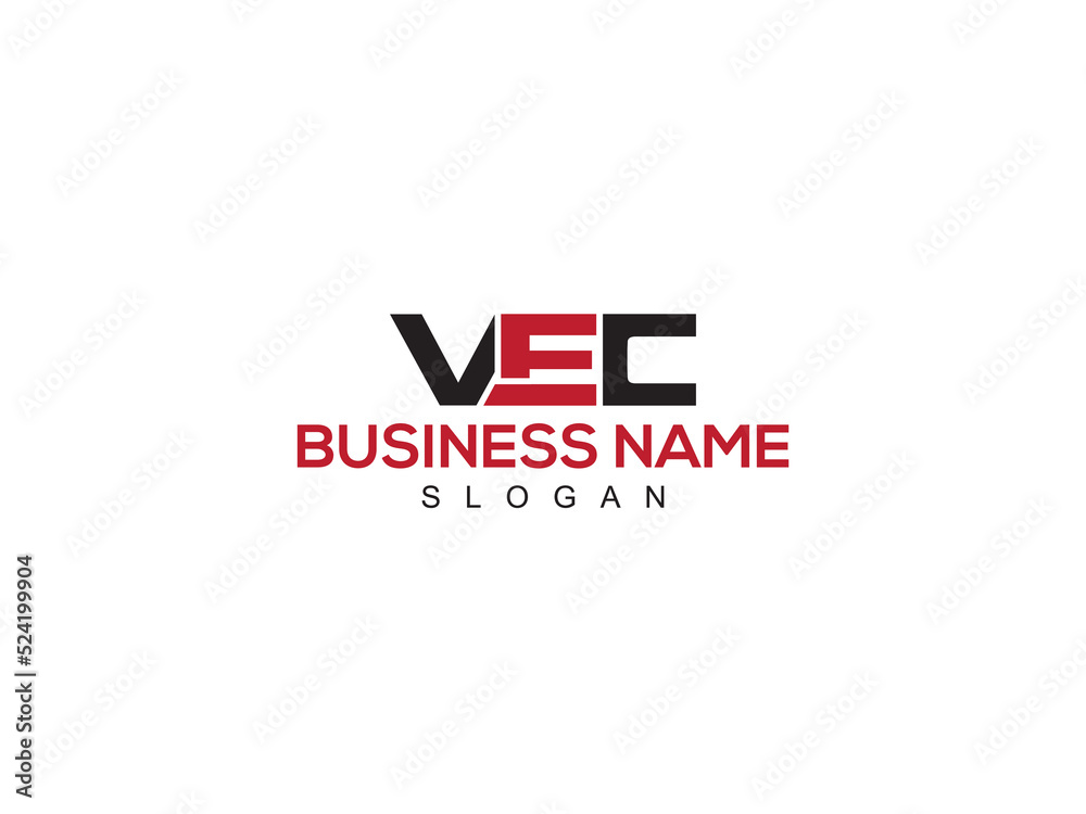 Monogram VEC Logo Letter Vector, Letter VE vec Logo Icon Design For ...