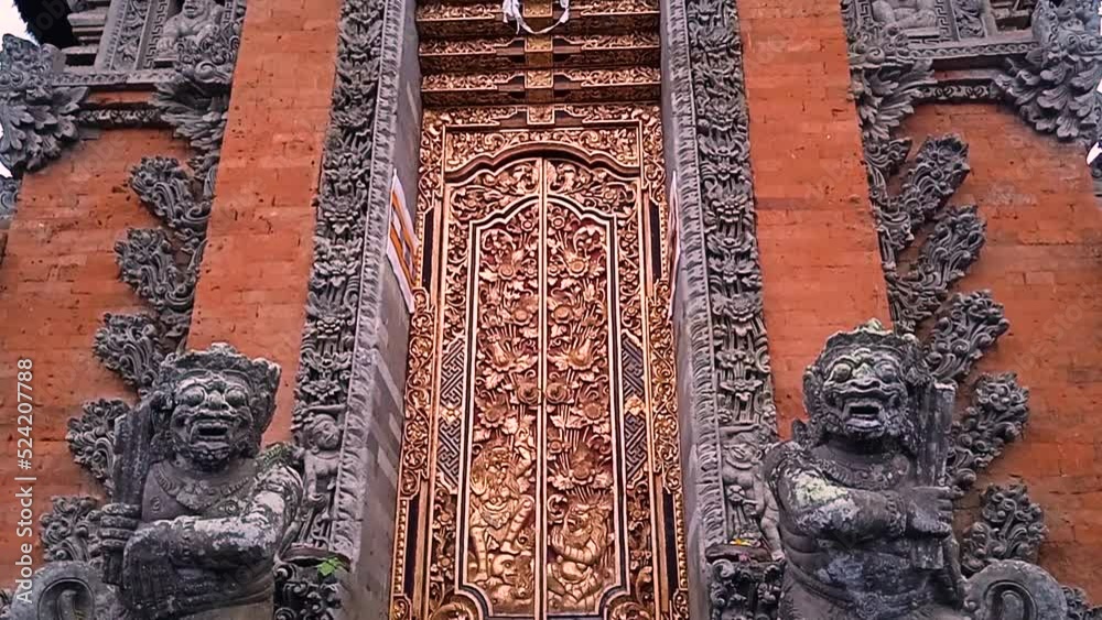 Bali Mystic Portal Gate Balinese Door Entrance Ubud Temple Peliatan ...