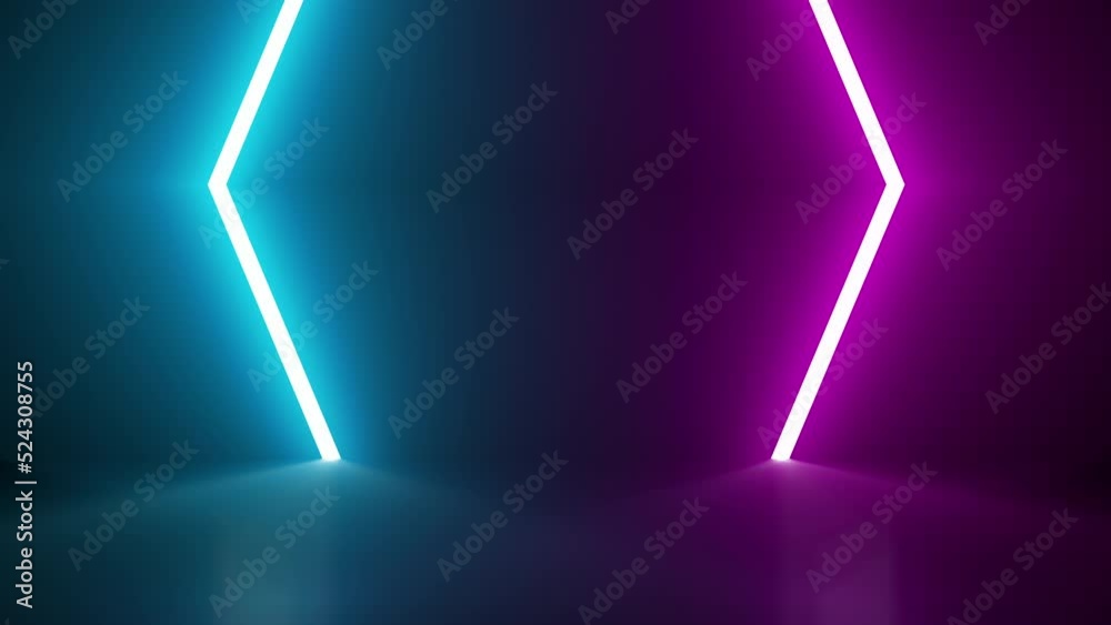 neon glow color moving seamless art loop background impressive image ...