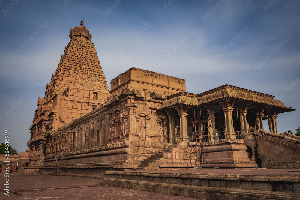 Tanjore Big Temple or Brihadeshwara Temple was built by King Raja Raja ...