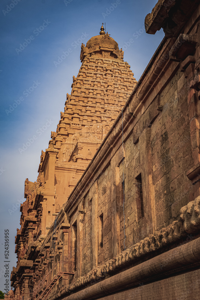 Tanjore Big Temple or Brihadeshwara Temple was built by King Raja Raja ...