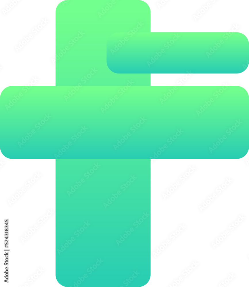 Geometric Gradient Shapes Background Clip Art Stock Vector | Adobe Stock