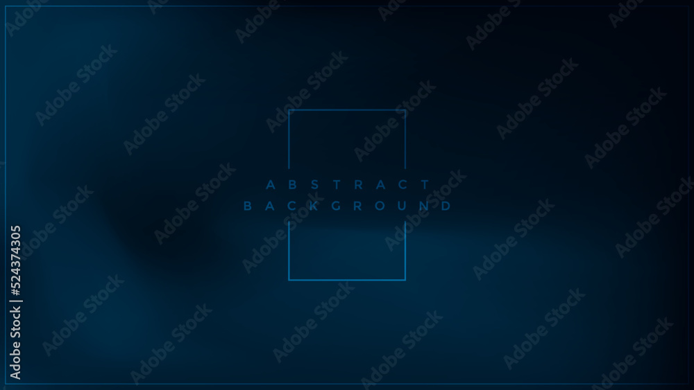 Minimal abstract dark blue gradient background design Stock Vector ...