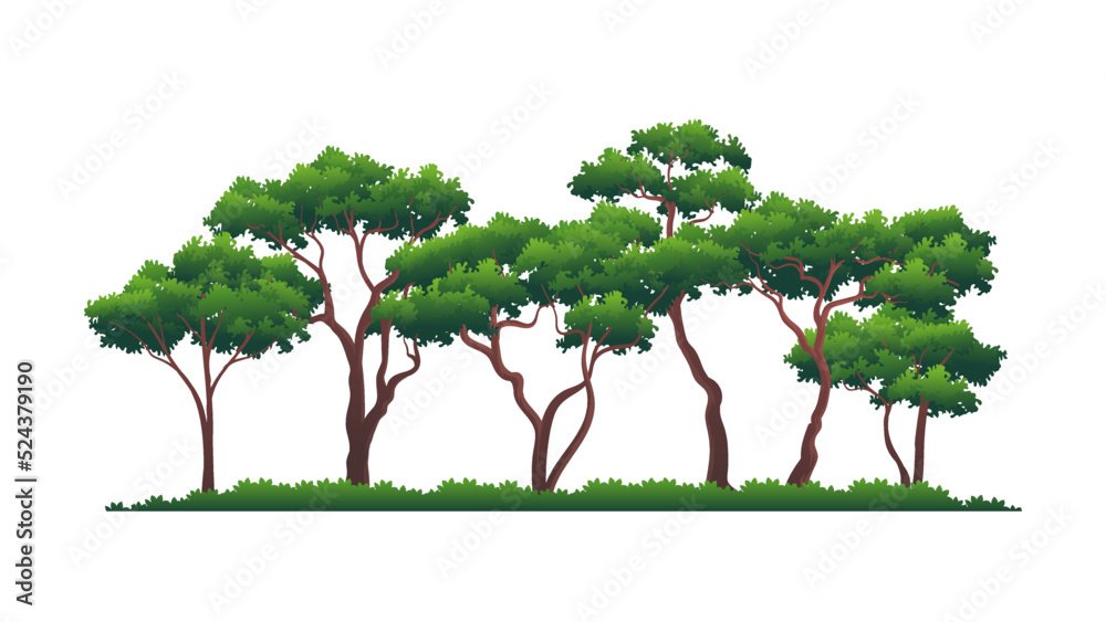 Tree vector element collection with organized individual object ...