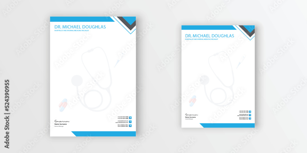 Letterhead Design For Doctors