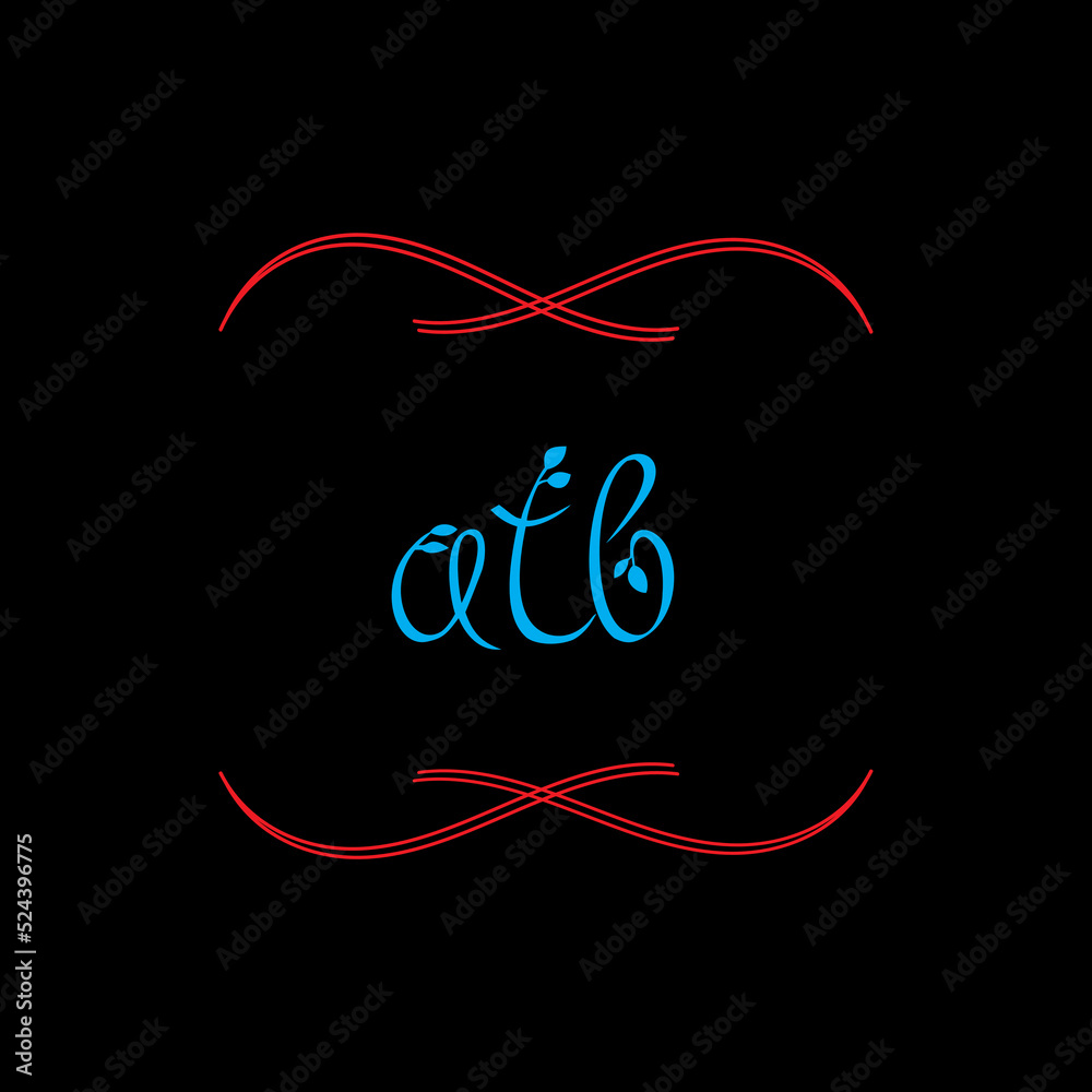 ATB logo,A T B design,ATB letter monogram logo design vector,unique ...