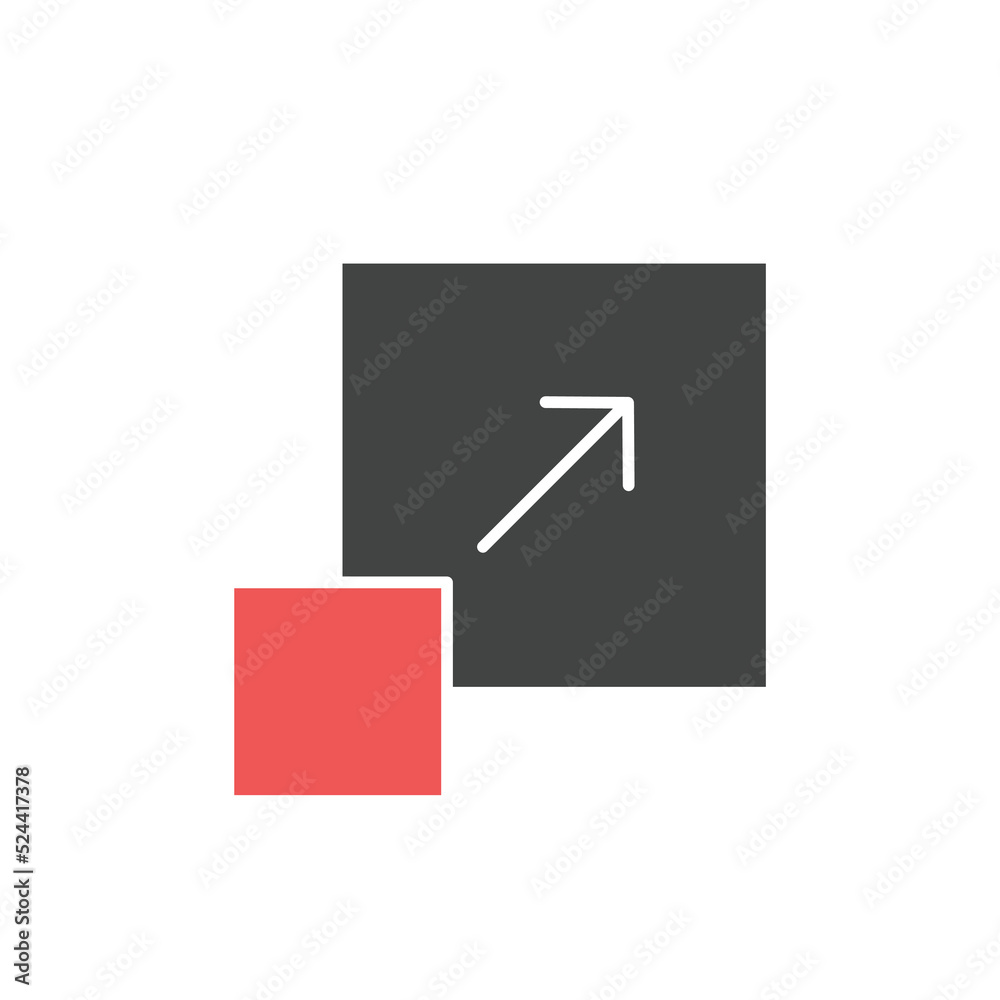 Scalability or scalable system icons symbol vector elements for ...