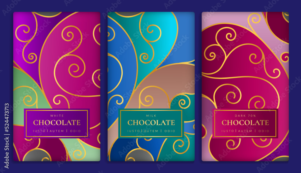 Chocolate Box Design Vector