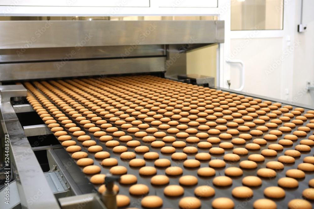 Controlling the work of huge conveyor machine producing spice cakes at ...