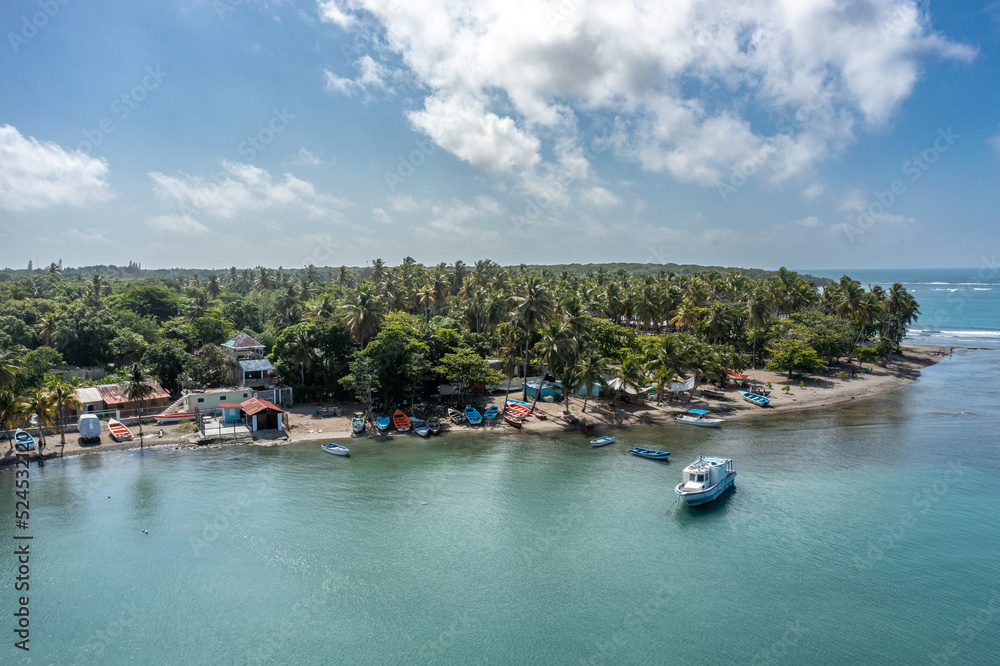 Playa Palenque, San Cristóbal, República Dominicana. Stock Photo ...