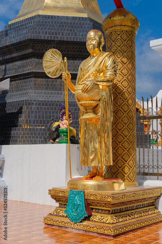 Beautiful Wat Ban Den Temple is a famous place and travel destination ...