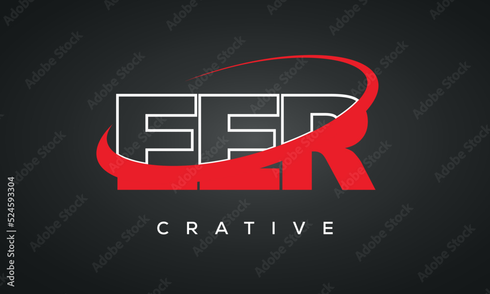 EER letters typography monogram logo , creative modern logo icon with 360 symbol Stock Vector ...