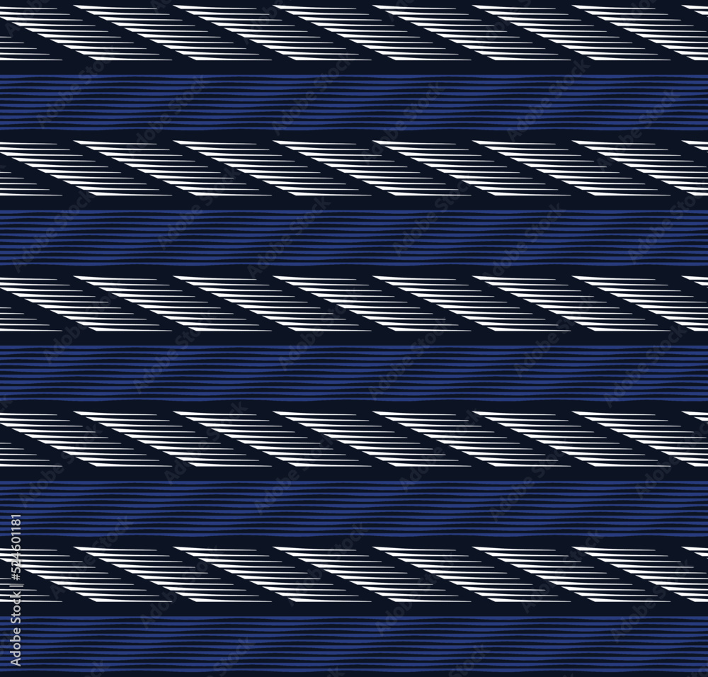 Seamless optical wave effect stripe line pattern vector, Geometric ...