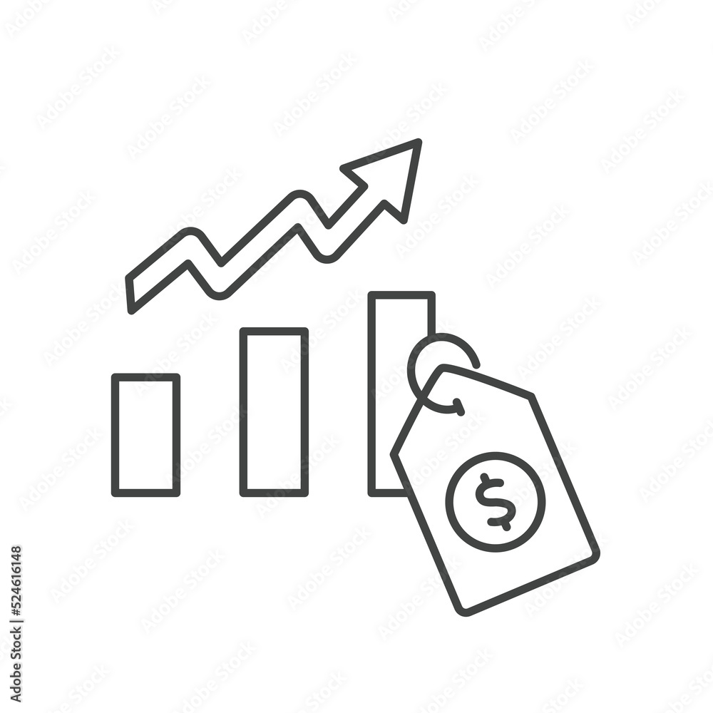 Sales marketing icons symbol vector elements for infographic web Stock ...
