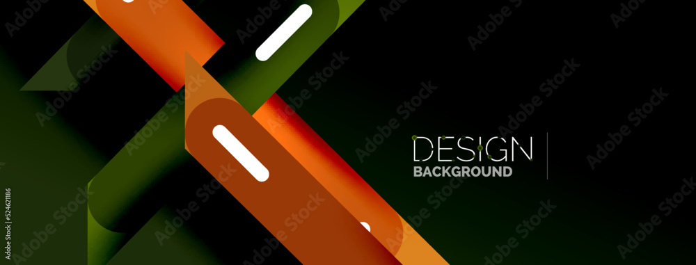 Background overlapping lines. Dynamic lines abstract wallpaper ...
