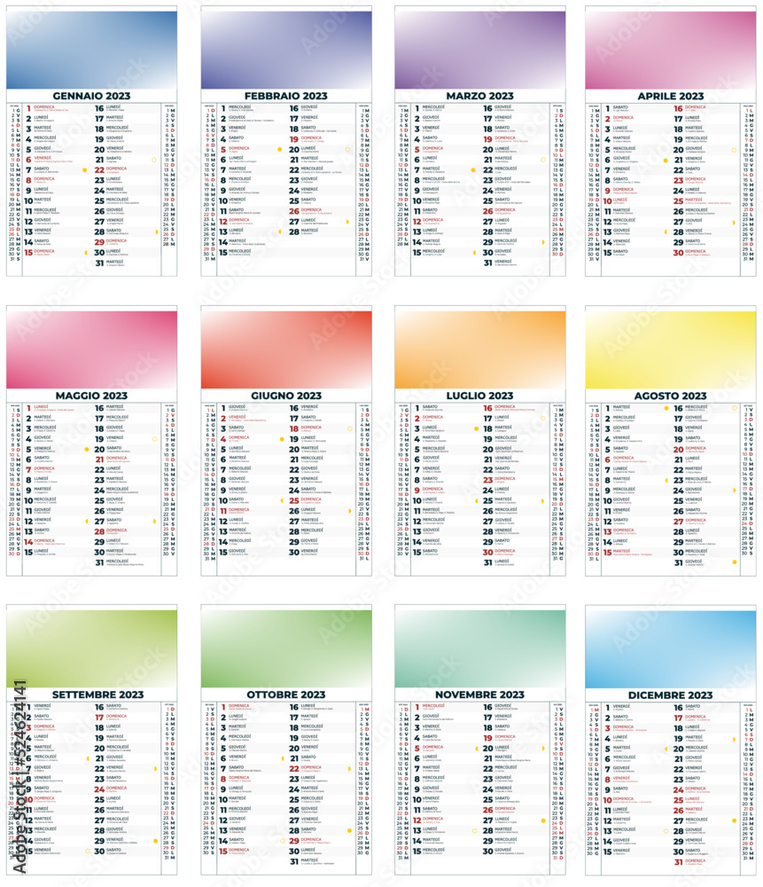 Months In Italian