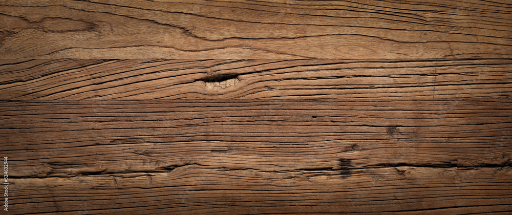 Old elm texture long background. Dark tone wood plank texture ...