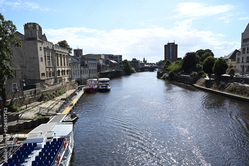 The River Ouse is the beautiful river that flows through this beautiful ...