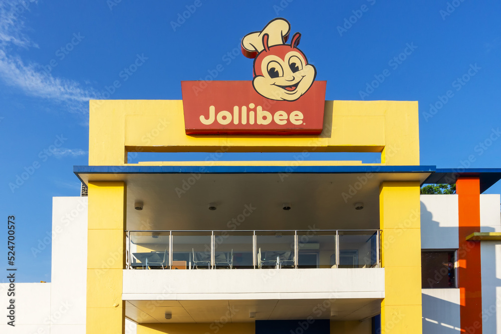 Manila, Philippines - July 05, 2019 - View of Jollibee sign at the ...