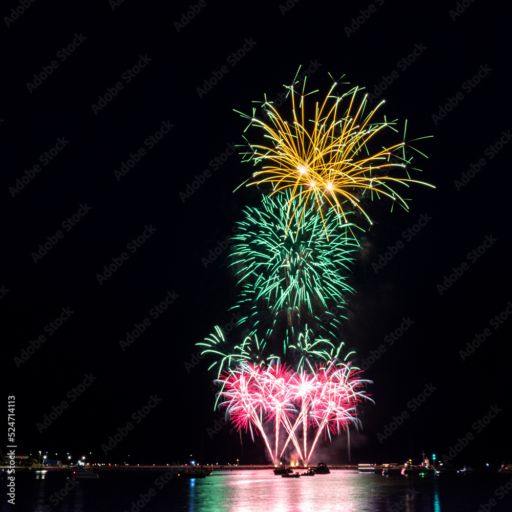 2022 British Firework Championships From The Queen Annes Battery ...