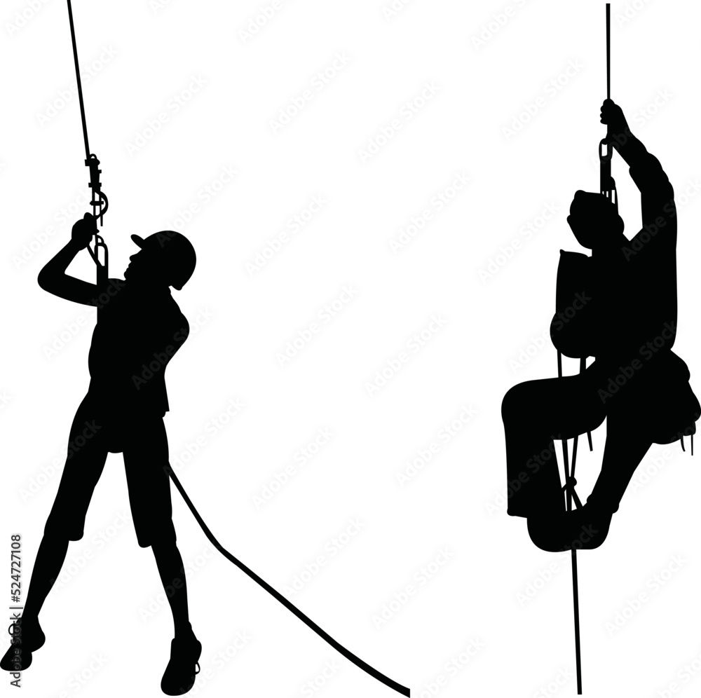 Spelunking vector eps, Silhouette, Logo, Spelunking vector eps Cut ...