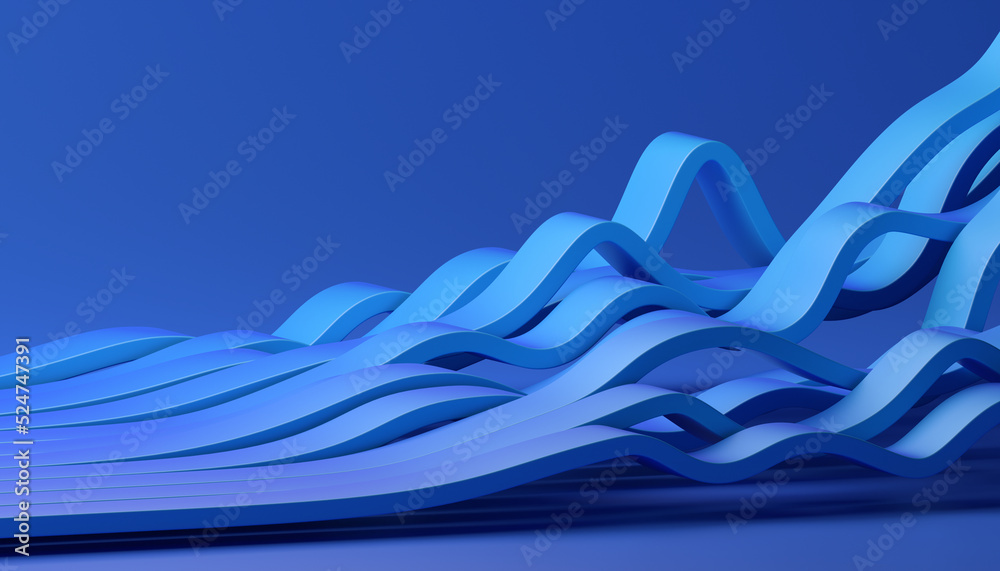 Abstract 3D render Stock Illustration | Adobe Stock
