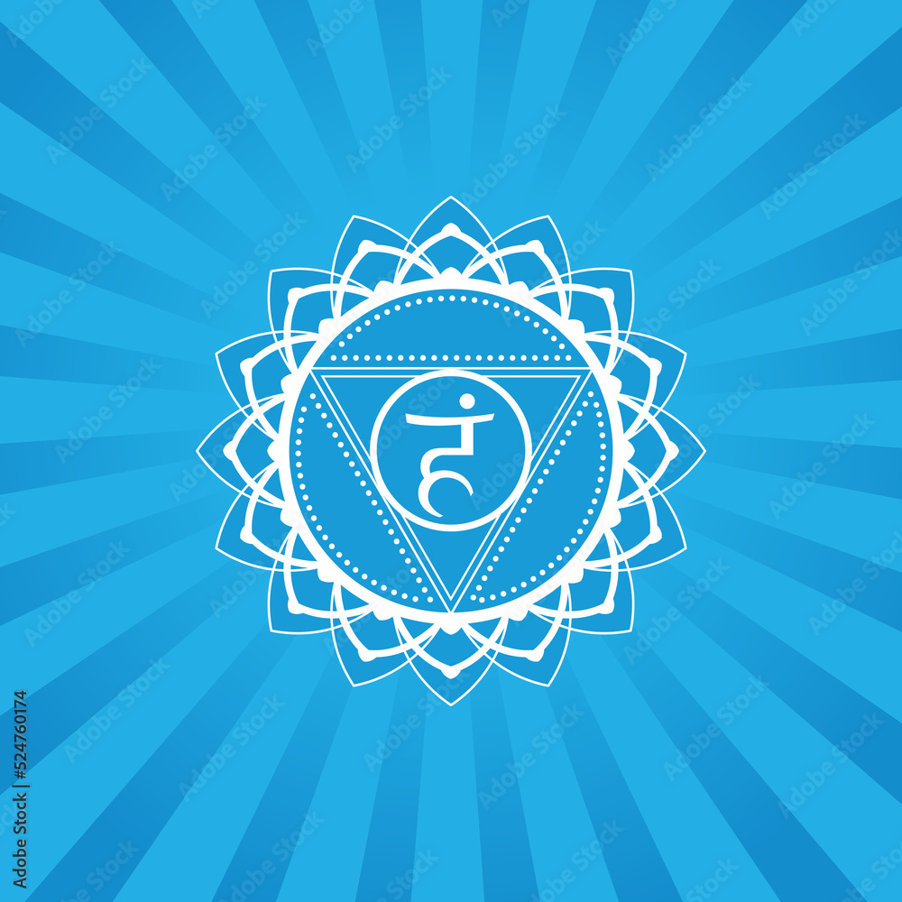 Vishuddha throat is the fifth primary chakra according to the Hindu ...