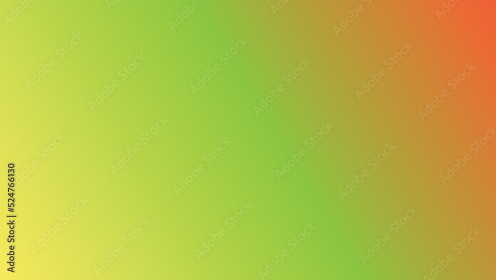 yellow, green and orange tricolor gradient background Stock Vector ...