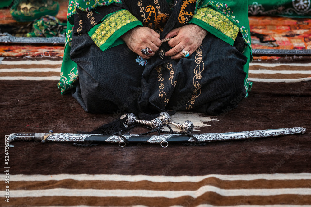 The sacred month of Muharram Ashura in Karbala, Iraq, the shrine of ...