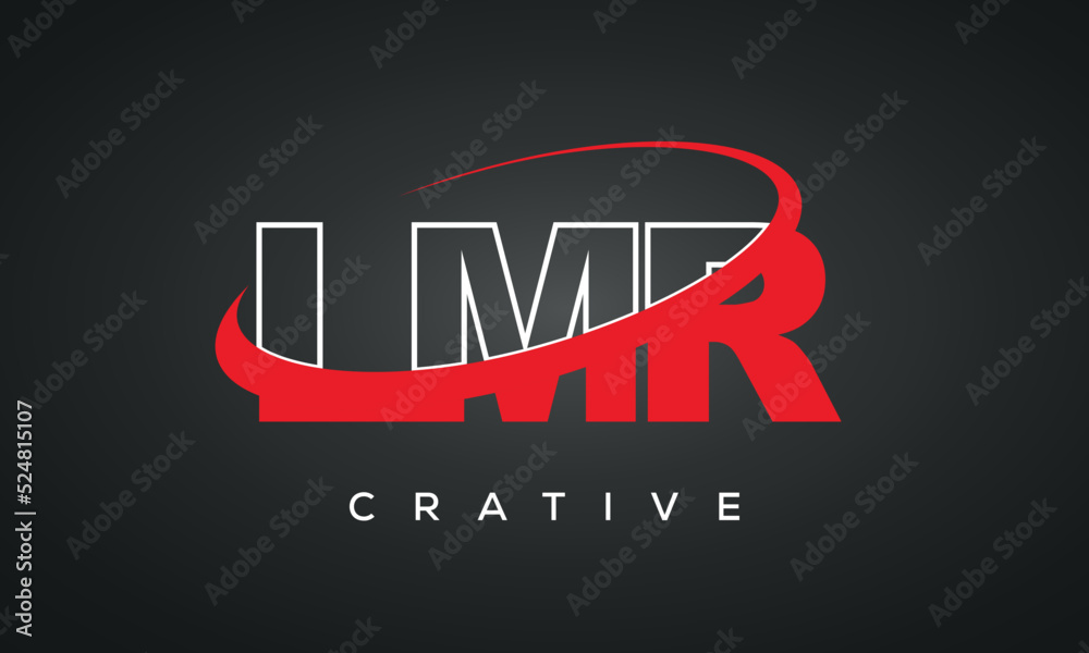 LMR letters typography monogram logo , creative modern logo icon with ...