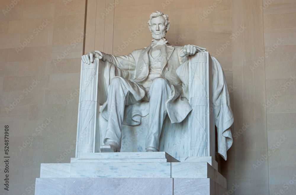 Lincoln Memorial Statue Stock Photo | Adobe Stock