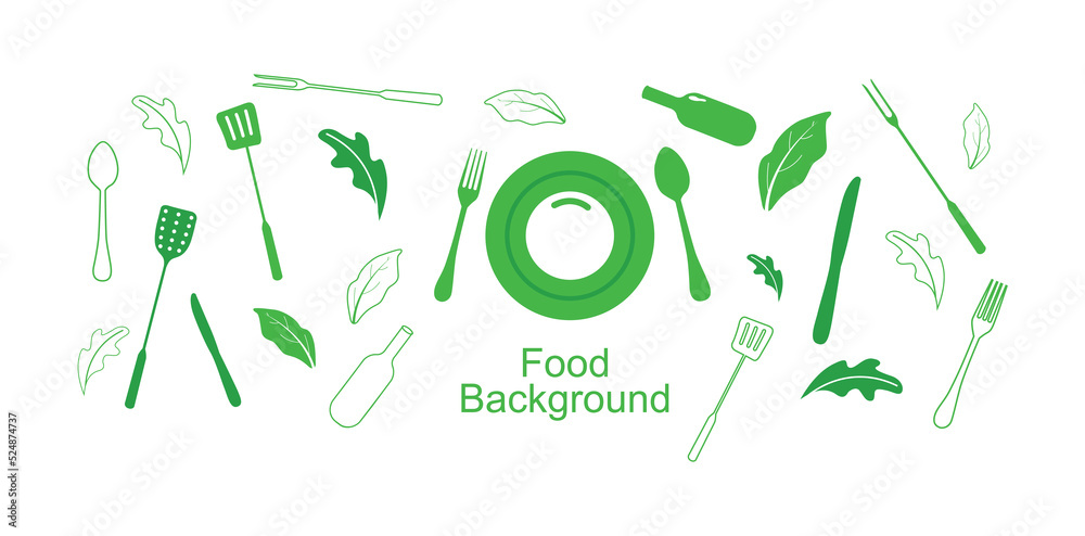 tropical fruits vector template, red pepper, world food day, template ...