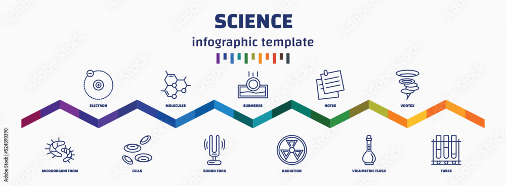 infographic template with icons and 11 options or steps. infographic ...